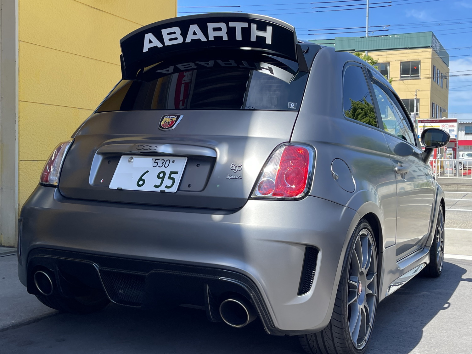 ABARTH 70TH ANNIVERSARY SPOILER Final - UNLIMITED｜Ferrari・ABARTH・ALFA ...